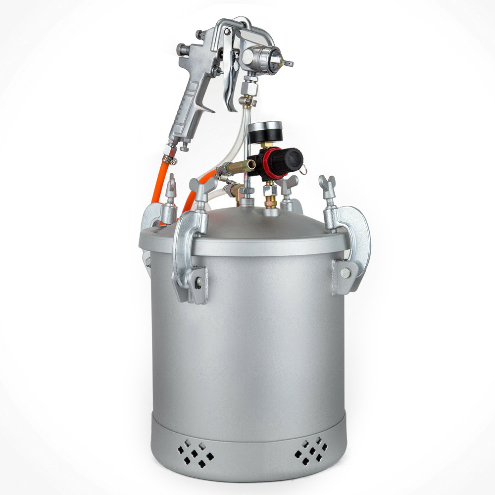 Paint Spray Gun 10 L Pressure Container Paint Container Standard Nozzle ...
