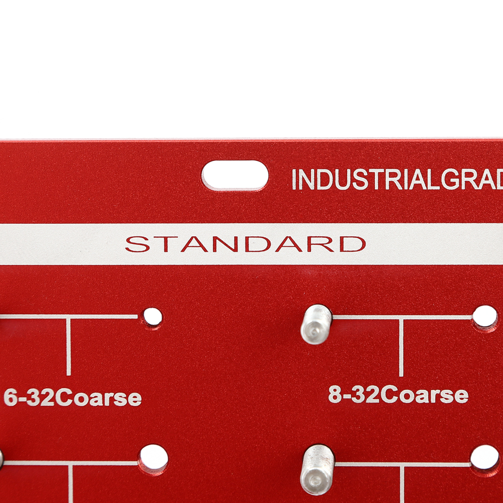Nut and Bolt Thread Checker, Thread Identifier Gauge Inch and Metric ...