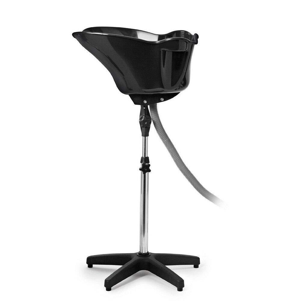 Mobile Washbasin, Black Mobile Reverse Wash Basin with Adjustable ...