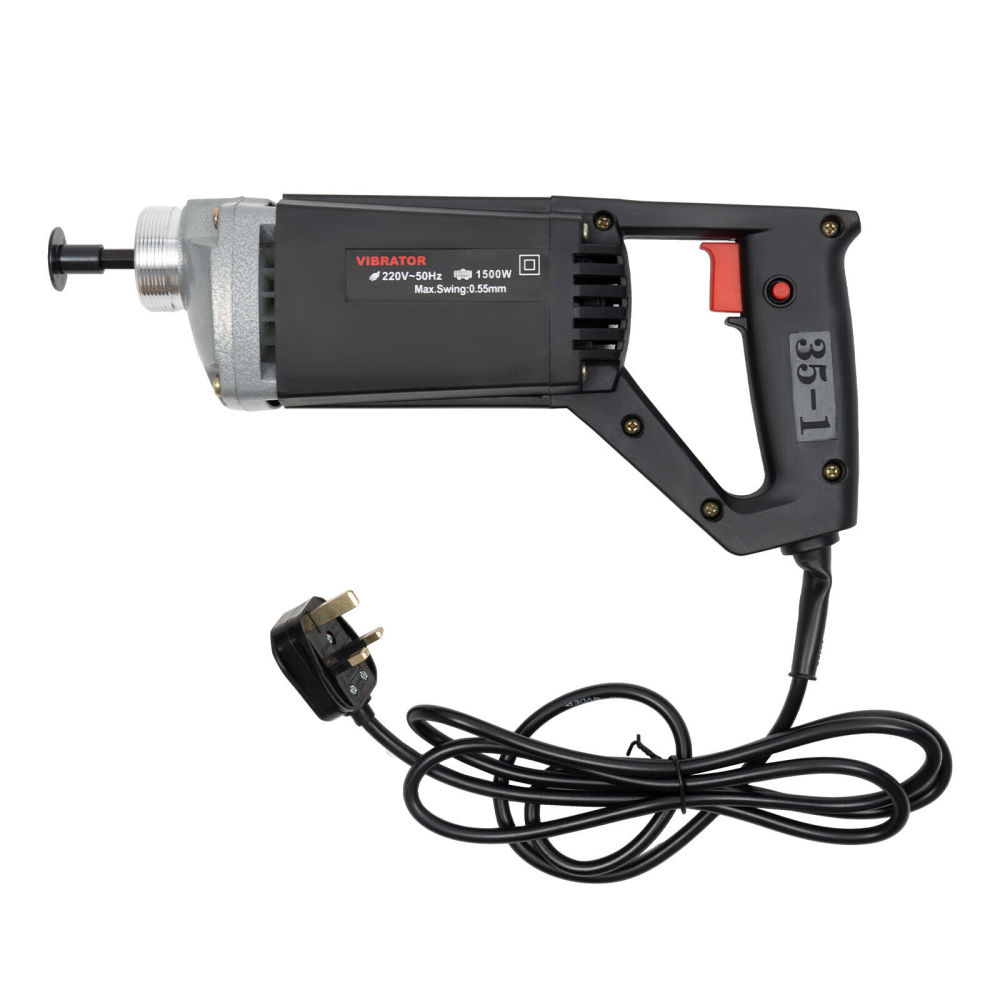 Electric Concrete Vibrator 1500W Hand-Held Vibrating Tool 2m Long Shaft ...