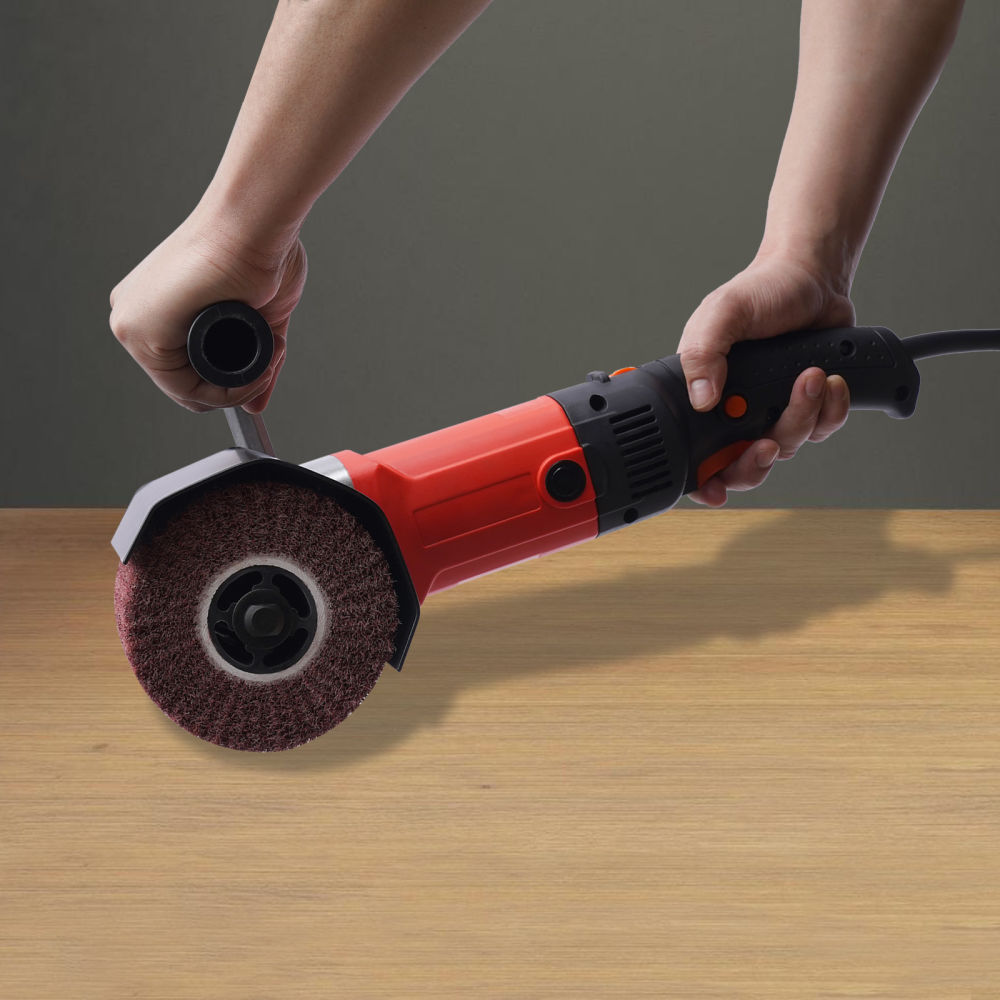 1400W 230V Electric Burnishing Polishing Machine Satin Finishing Tool ...